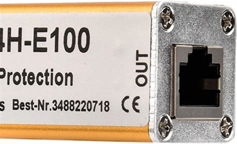 Reuiqu Ethernet Surge Protector Rj45 Lightning Suppressor Rj45 Rj11
