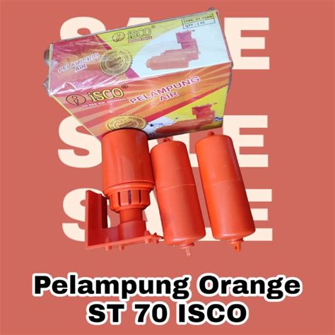 Jual Pelampung Air Otomatis Orange Radar Isco ST 70 AB Lengkap Toren