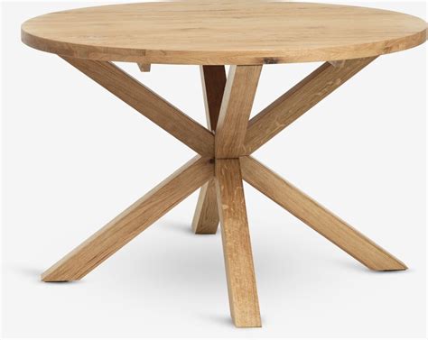 Dining Table Gribskov D120 Natural Oak Jysk Dining Table Gribskov D120 Natural Oak Jysk