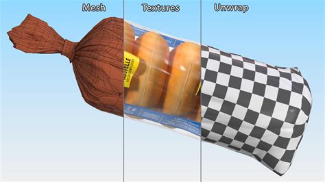 3d Bagel Pack Turbosquid 2041558