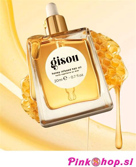 Gisou Lip Oil Golden Shimmer Glow Olje Za Ustnice Pinkshop🐝