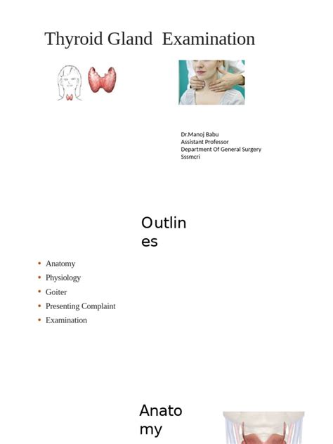 Thyroid Gland Examination Pdf Thyroid Hyperthyroidism