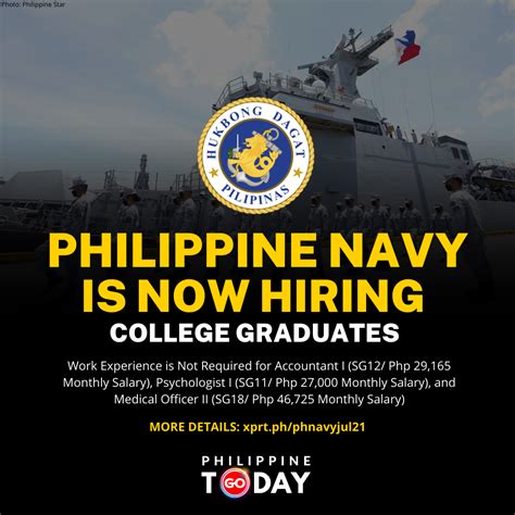 Join The Philippine Navy Get Enlisted In 11 Opportunities As A
