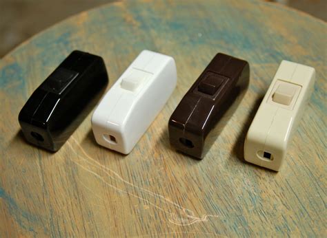 Leviton Inline Switch Feed Through Switch Snake Head Vintage