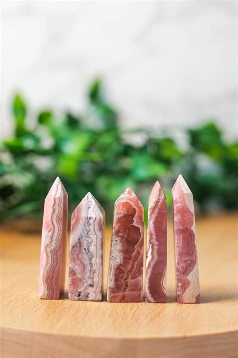 Stunning Natural Rhodochrosite Towers Beautiful Polished Crystals
