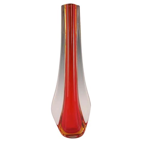 Red Stem Glasses 592 For Sale On 1stdibs Red Goblets With Clear
