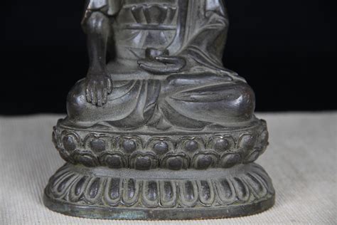 日本佛像 老物 慈祥 盘莲 老如来佛 包浆完美，皮壳漂亮 日本佛像 日本茶道 主营日本铁壶日本老铁壶日本南部铁壶日本香炉日本杯托日本