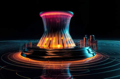 3d Rendering Of Abstract Technology Background High Speed Connection