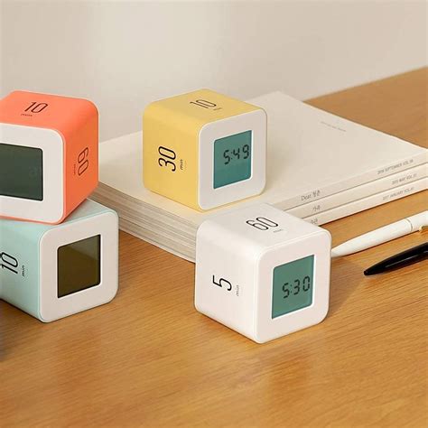 Mooas Multi Cube Timer In White 18 90 Mental