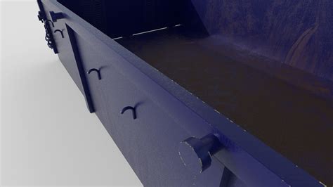 3d Model Conctruction Container 5m3 Vr Ar Low Poly Cgtrader