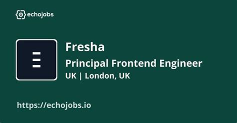 Fresha Is Hiring Principal Frontend Engineer London Uk Uk React