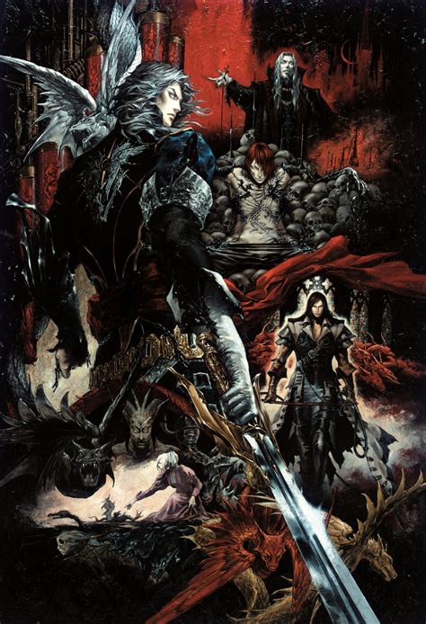 Dracula Trevor C Belmont Hector Isaac And Julia Laforeze