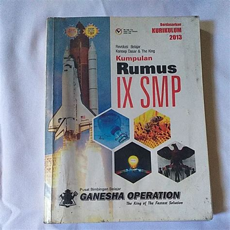 Jual Buku Koding Kumpulan Rumus Kelas 9 Smp Kurikulum 2013 Shopee
