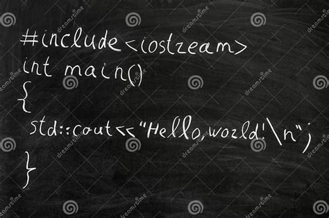 Hello World Stock Image Image Of Program Source Abstract 49800341