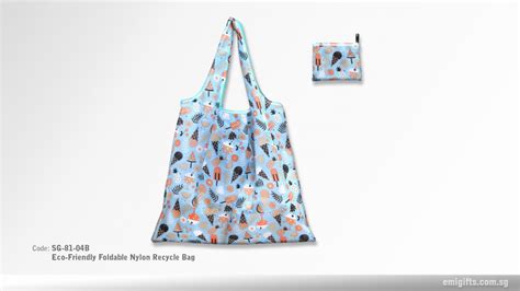 Eco Friendly Foldable Nylon Recycle Bag