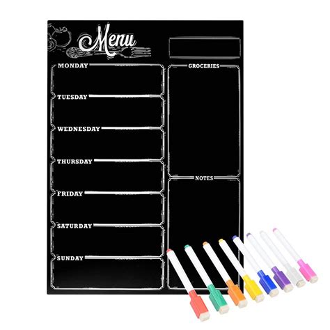Buy Menu Boardloftstyle Menu Chalkboard Magnetic Dry Erase Board For