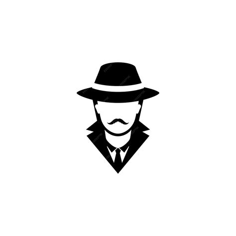 Premium Vector Detective Logo Vector Icon Illustration