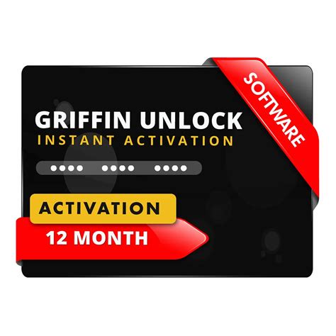 Griffin Unlocker Tool Activation For 12 Months Free Trial And Download