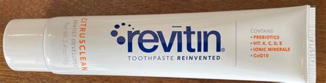 Revitin Natural Toothpaste And Prebiotic Oral Therapy Pack Of 3