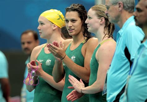 Australian Swimmer Blair Evans
