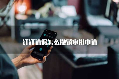 钉钉请假怎么撤销审批申请 重庆典名科技