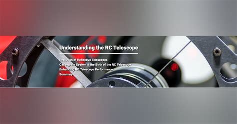 Understanding The Rc Telescope Laser Focus World