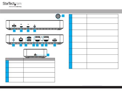 Manuale StarTech Com N USBC DOCK Pagine Manuale StarTech Com N USBC DOCK Pagine