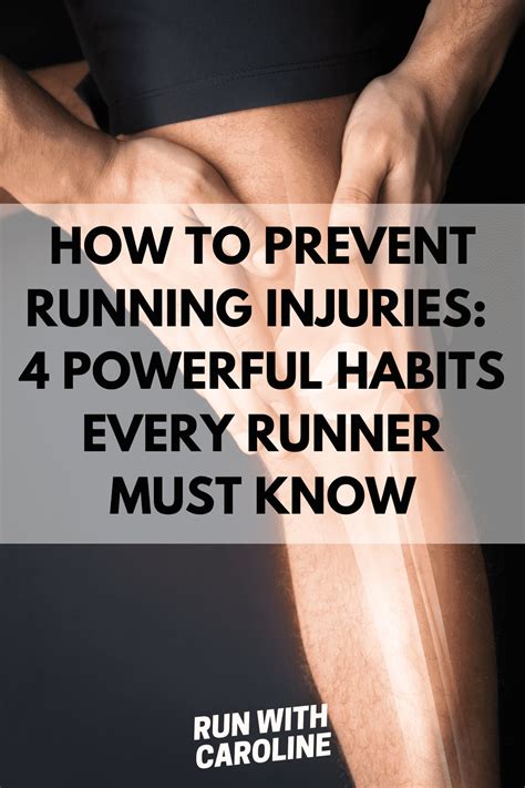 How To Prevent Running Injuries Powerful Habits Every Runner Must Know Run With Caroline