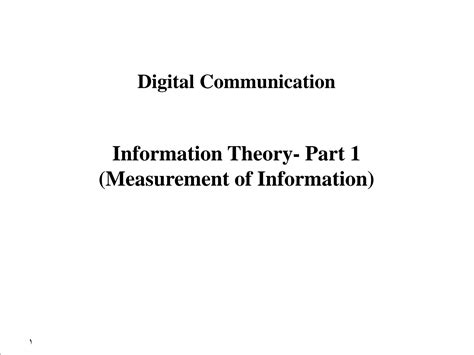 SOLUTION Lecture5 Information Theory Part 1 Studypool