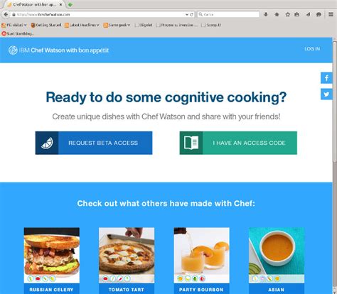 Chef Watson Is A Version Of IBM Cognitive Computing System That Creates