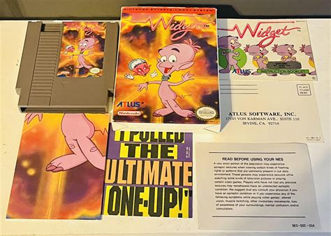 newest addition widget fully complete with hard to find poster and