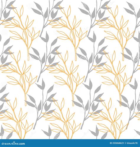 Floral Seamless Pattern Stock Vector Illustration Of Ornament 255068621