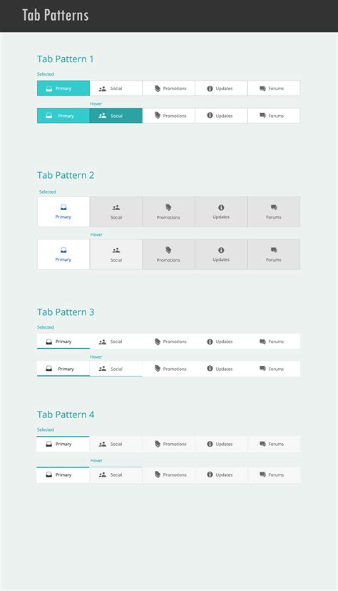 Navigation Tabs Design Behance Navigation Tabs Design Behance