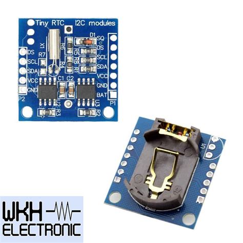 Jual Tiny Ds At C Real Time Clock Rtc Ds Module I C Modul