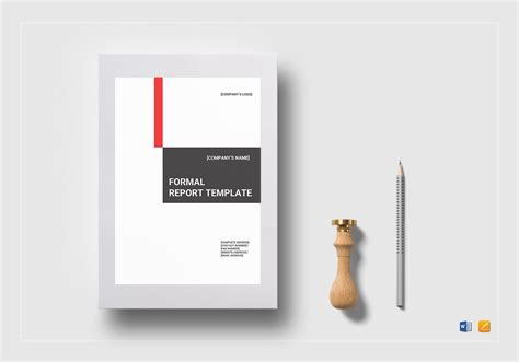 Formal Report Template In Word Google Docs Apple Pages