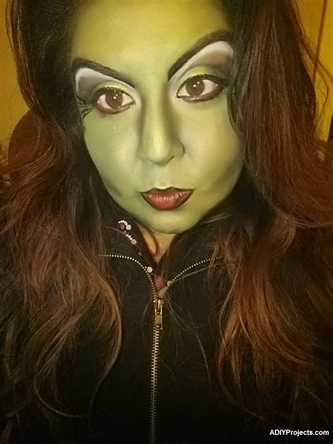 Wicked Witch Halloween Makeup Tutorial