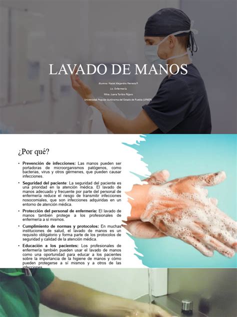 Lavado De Manos Pdf Lavado De Manos Enfermería