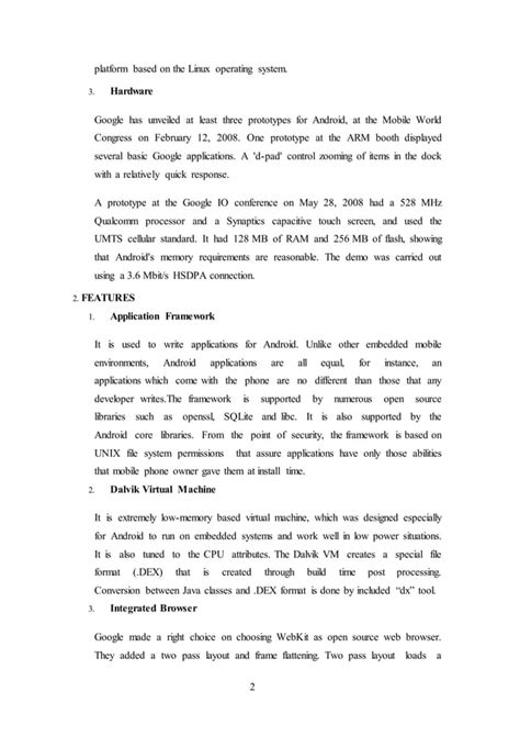 Android Seminar Report Bodydoc