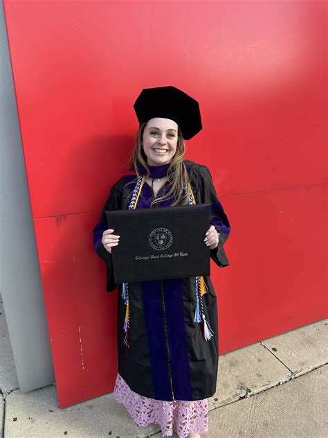 Officially Graduated From Chicago Kent College Of Law Illinois