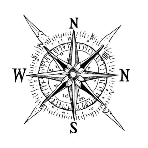 998 Cross And Compass Tattoo Ideas In 2025 Blackink Ai