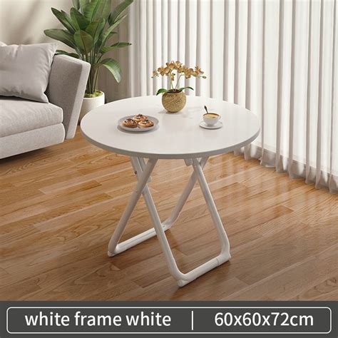 Foldable Dining Table Wooden Folding Table Table Household Simple