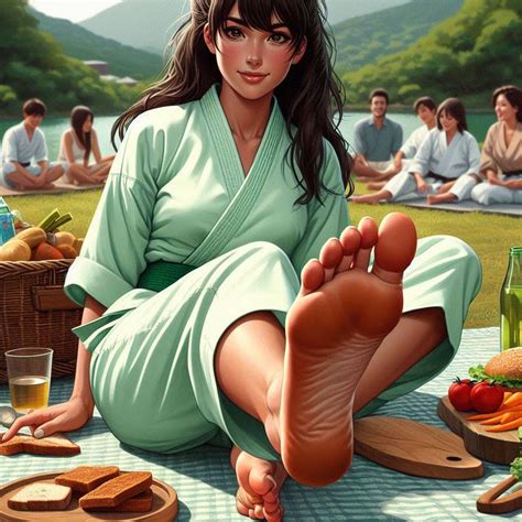 Karate Girl Feet By Solejob On Deviantart