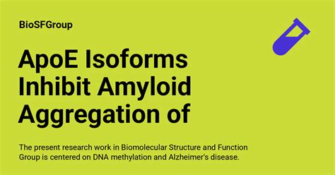 Apoe Isoforms Inhibit Amyloid Aggregation Of Proinflammatory Protein