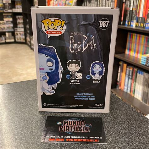 Funko Pop 987 Emily La Sposa Cadavere Tim Burton Mondo Virtuale