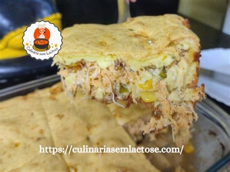 Torta De Frango De Liquidificador Sem Lactose Super Fácil