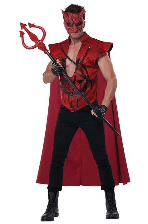 Brand New Hot As Hell Devil Adult Costume Ebay