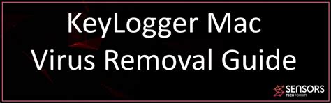 Keylogger Mac Trojan Virus Removal Guide Steps