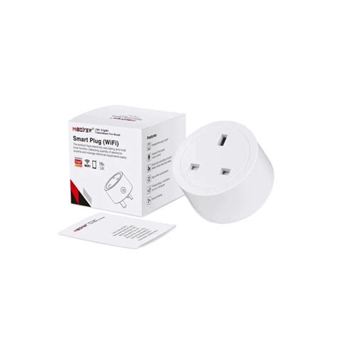 UK 16A WiFi Smart Plug With Power Consumption Statistics