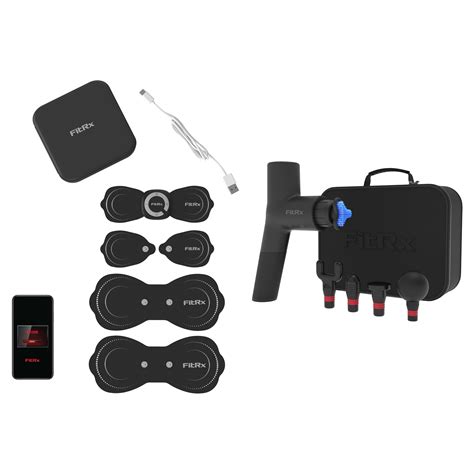 Fitrx Muscle Massage Gun Handheld Deep Tissue Percussion Massager For