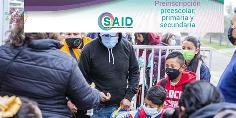 Cuándo tengo que registrar a mi hijo en el SAID 2023